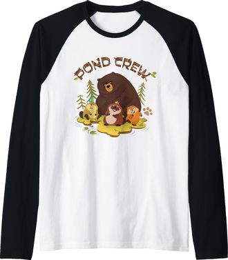Pixar Disney and Pixars Hoppers Pond Crew Beaver Mabel & Friends Raglan