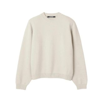 Jacquemus Pelota Pullover - - Knitwear - Herren - Beige - XL