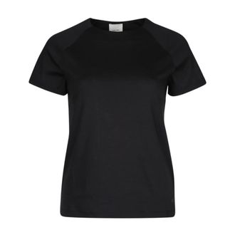Calvin Klein Modern Fit Tee Liquid Touch T-Shirts - - Tops - Damen - Schwarzk - S