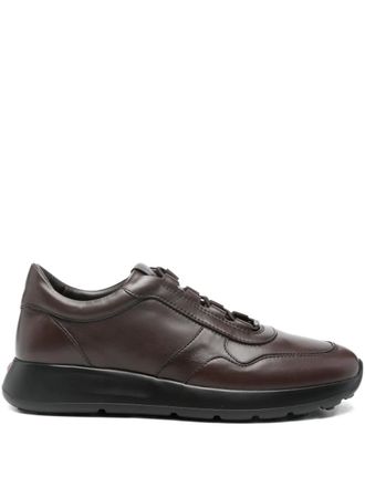 Tod's baskets &agrave; lacets - Marron