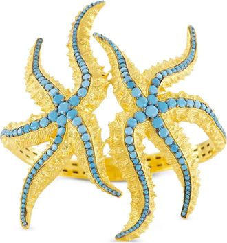Begum Khan Armband mit Seesterne-Detail - Gold