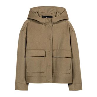 Luisa Cerano Wendemantel mit Kapuze - - Jackets - Damen - Beige - S