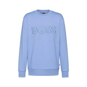 HUGO BOSS Damen, Sweatshirts & Hoodies, Blau, 3XLGr&ouml;&szlig;e