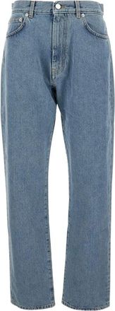 Loulou Studio Femme, Jeans, Bleu, Taille: W28 Wular Jeans droits