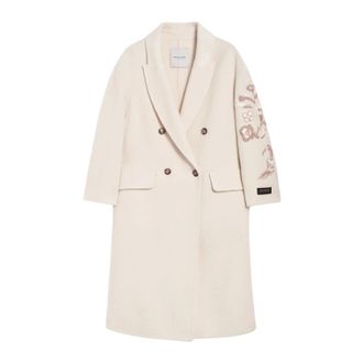 Ermanno Scervino Doppelreihiger Mantel - - Coats - Damen - Beige - XS