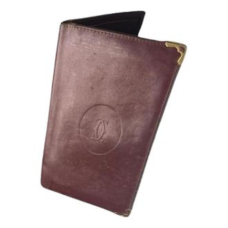 Cartier Pre-owned Leder Portemonnaie - - Pre-owned - Damen - Rot - ONE SIZE