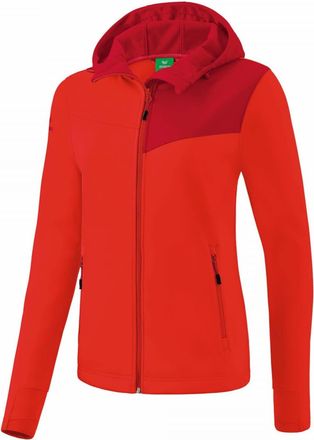 Erima Damen Performance Softshell Jacke (2062206), rot/ruby, 44