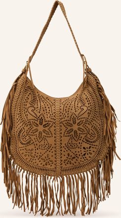 ViaMailBag Viamailbag Beuteltasche Nadine Suede braun