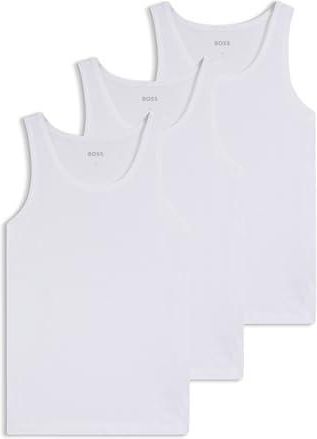 BOSS D&eacute;bardeur 3P Classic, Blanc 100, XXL Homme