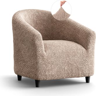 Paulato by GA.I.CO. PAULATO - Sesselbezug Strech 1 Sitzer, cabriolet Sesselbezug, Cocktailsessel Schonbezüge aus Mikrofaser, bi-elastischer Stoff, Kratzfest, maschinenwas