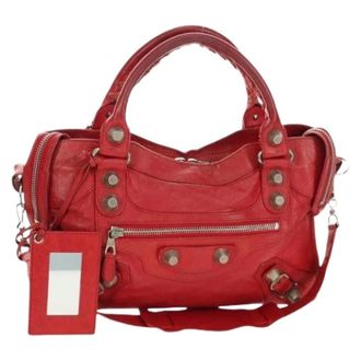 Balenciaga Sac &agrave; main vintage Pre-owned - Femme - Pre-owned - Rouge - Taille: ONE Size