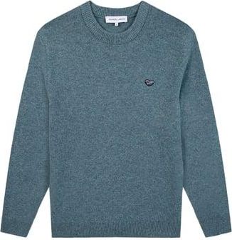 Maison Labiche Pull oversize col rond en laine
