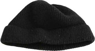 Celine Bonnet en laine noir