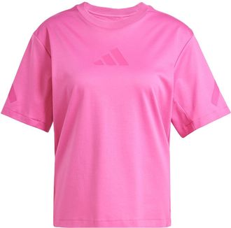 adidas Womens Z.N.E. T-Shirt Semi Lucid Fuchsia M