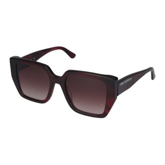 Karl Lagerfeld Femme, Accessoires, Brun, Taille: 52 MM Lunettes de soleil Kl6036S