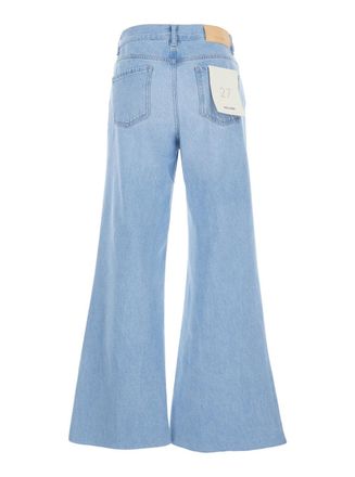 Merci Womens Jeans Mikey26pe Light Blue Cotton