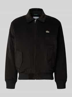 Lacoste Bomberjacke mit Logo-Applikation