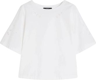 Max Mara Wkdtarga Top - - Tops - Damen - Wei&szlig; - L