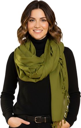Panasiam Scarf uni 190x116cm olive