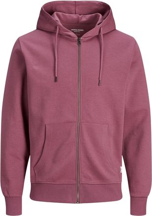 Jack & Jones JACK&JONES Herren JJEBASIC Sweat Zip Hood NOOS Sweatjacke, Hawthorn Rose, 3XL