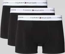 Tommy Hilfiger Trunks aus Baumwoll-Mix im 3er-Pack