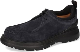 Melvin & Hamilton Derby Edmund 1 Chaussures pour Homme, Bleu Marine, 44 EU