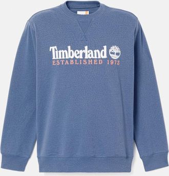 Timberland Established 1973 Rundhals-Sweatshirt f&uuml;r Herren in Dunkelblau, Herren, Blau, Gr&ouml;&szlig;e