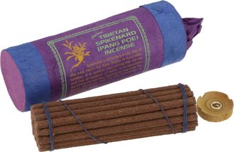 Guru Shop Tibetische Natürliche Räucherstäbchen - Spikenard Incense, 12x4x4 cm