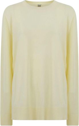 Toteme Femme, Pulls, Jaune, Taille: 38 FR Long Sleeve Tee Knit