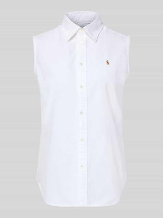 Polo Ralph Lauren Regular Fit Blusentop aus reiner Baumwolle