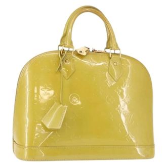 Louis Vuitton Sac &agrave; main en cuir Pre-owned - Femme - Pre-owned - Jaune - Taille: ONE Size