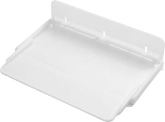 BESPORTBLE Klappbares Nachttischregal aus Kunststoff mit Starker Tragf&auml;higkeit Wei&szlig;es Wandregal Organizer f&uuml;r Schlafzimmer und Wohnheim Multifunktionale Ablage f