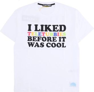 Iuter Coole Teletubbies Wei&szlig;e Herren T-Shirt - - Tops - Herren - Wei&szlig; - XL