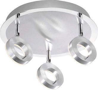 Paul Neuhaus Deckenleuchte, aluminium matt 6788-96