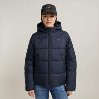 G-Star Short Puffer - Dunkelblau - Damen