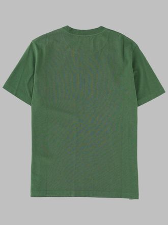 A.P.C. Logo-Embroidered Organic Cotton T-Shirt - Green