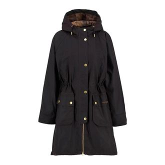 Barbour Femme, Manteaux, Brun, Taille: 42 FR Marcy Wax Parka