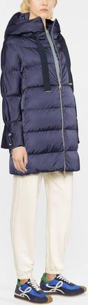 Herno Quilted Goose Down Down Jacket - Navy