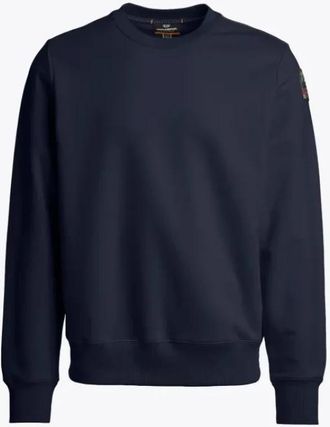 Parajumpers Homme, Sweatshirts et sweats à capuche, Bleu, Taille: XL Pull Bleu Marine Easy Fleece Style