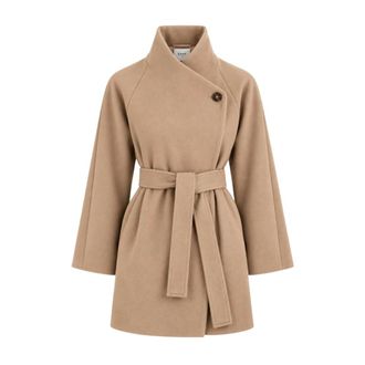 Marella Manteau Emmleccio - Femme - Manteaux - Beige - Taille: 42 FR