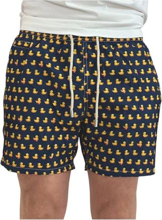 Saint Barth Homme, Maillots de bain, Multicolore, Taille: 3XL Short de bain mi-longueur