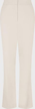 Gerard Darel Pantalon droit en coton et dos &eacute;lastiqu&eacute; - ELGA - Ecru