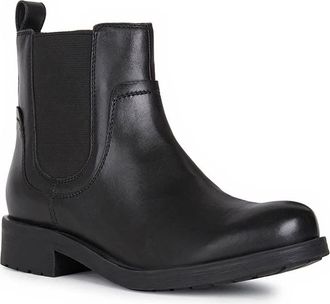 Geox Damen D Rawelle A Stiefeletten, Schwarz, 37 EU