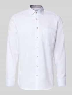 Seidensticker Regular Fit Businesshemd aus Baumwolle mit Kentkragen