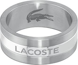 Lacoste Bague pour Homme Collection ADVENTURER en Acier Inoxidable - 2040093G
