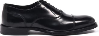 Baldinini Chaussure &agrave; lacets en cuir bross&eacute; - Homme - Chaussures - Noir - Taille: 42 EU