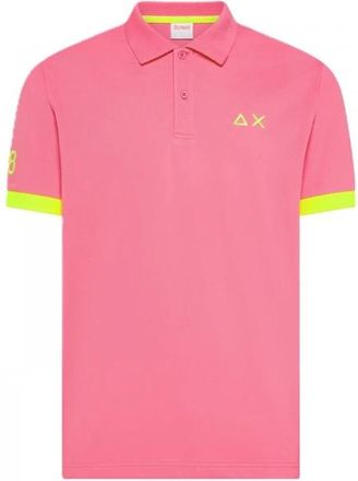 Sun 68 Homme, Tops, Rose, Taille: M Polo A36121