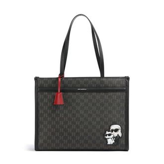 Karl Lagerfeld Sac cabas Ikon Monogram Noir