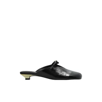 Ganni Femme, Chaussures, Noir, Taille: 39 EU Mules &agrave; talon