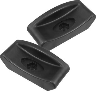 FOMIYES FOMIYES 2 Stück Gummi Hantelablage Aufsätze Rutschfeste Stoßdämpfer für Kleine Hantelständer Langlebige Fitnesszubehör Halterungen für Heimstudio und 